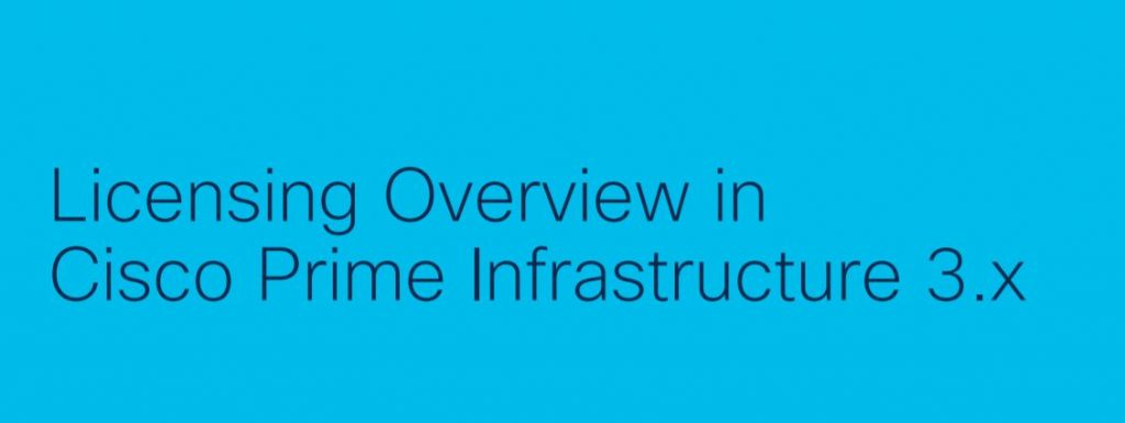 لایسنس سیسکو Prime Infrastructure - فروش لایسنس